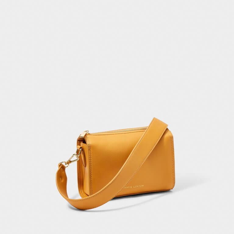 Katie Loxton Zana Crossbody Bag | Dark Amber | 15cm X 21cm X 6cm | Edmonds
