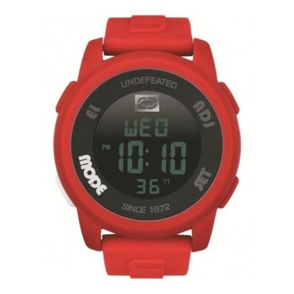 Marc Ecko Gents 20-20 Red Rubber Digital Watch | Edmonds
